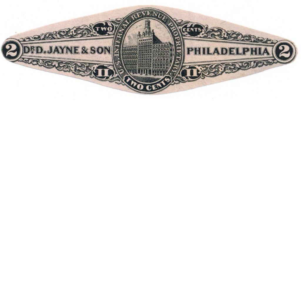 RS148c Dr. D. Jayne & Son, Philadelphia, pink paper - Match and ...