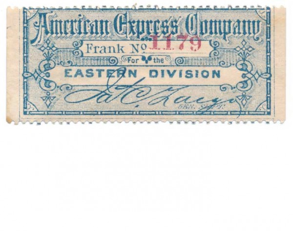 American Express Co. Complimentary Frank 1880 - Match and Medicine ...