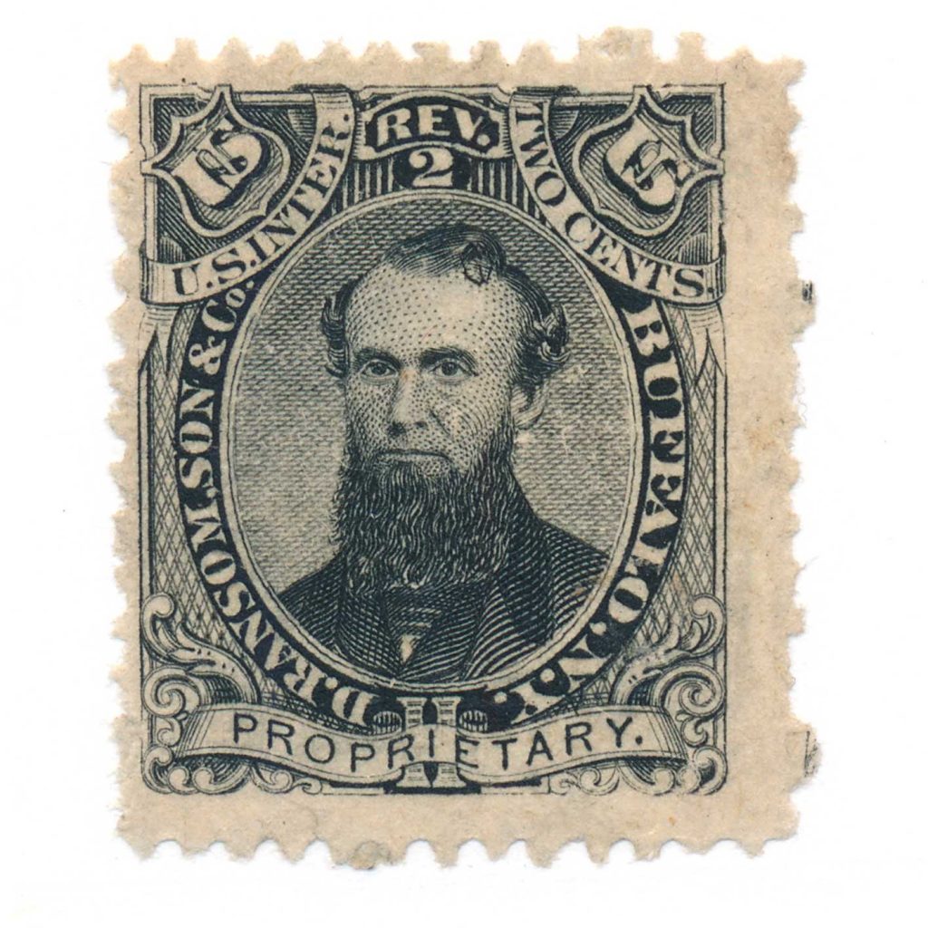 RS197d D. Ransom, Son & Co. Medicine Stamp - Match and Medicine ...